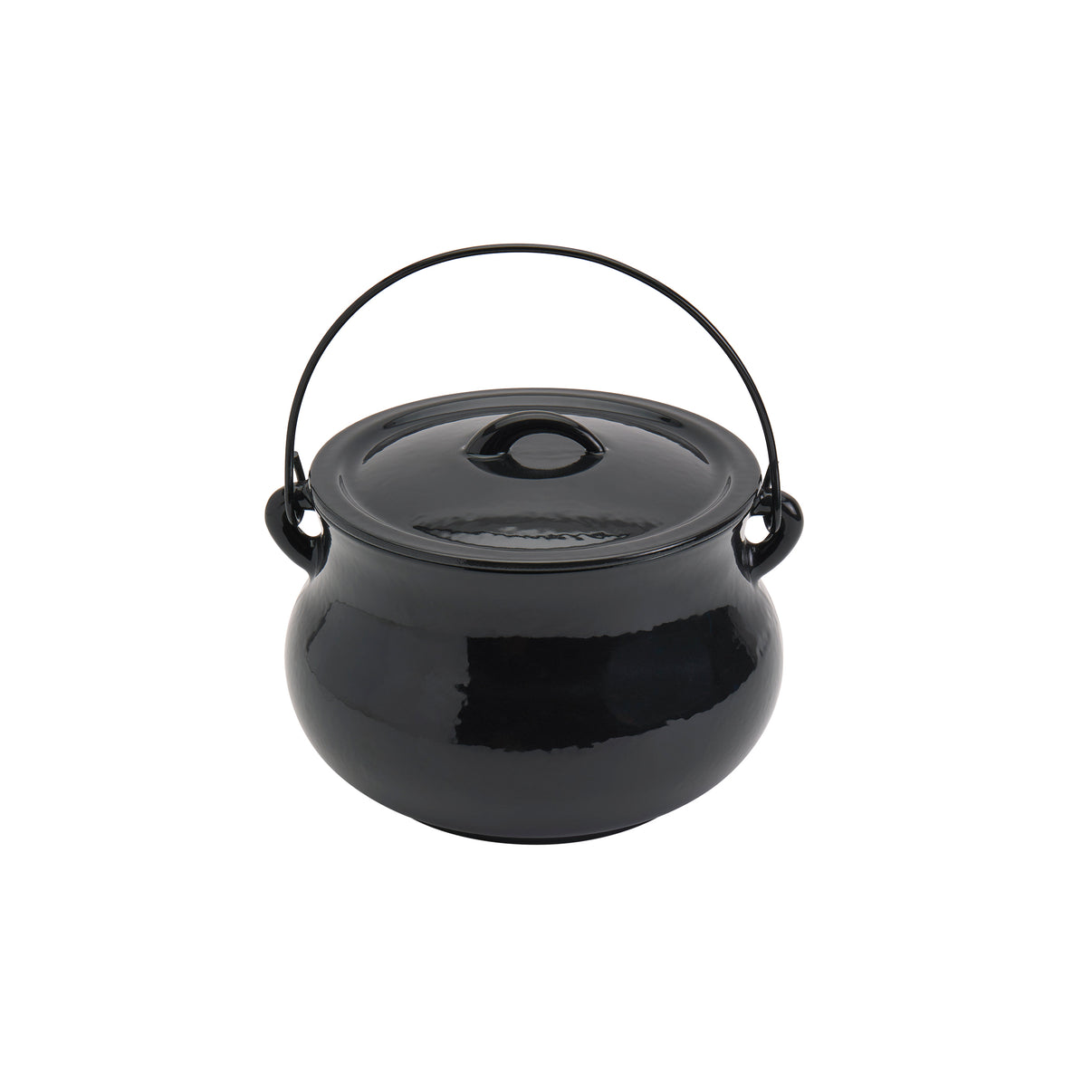 Enameled Cast Iron Cauldron Pot, 4 Quart | Smith & Clark